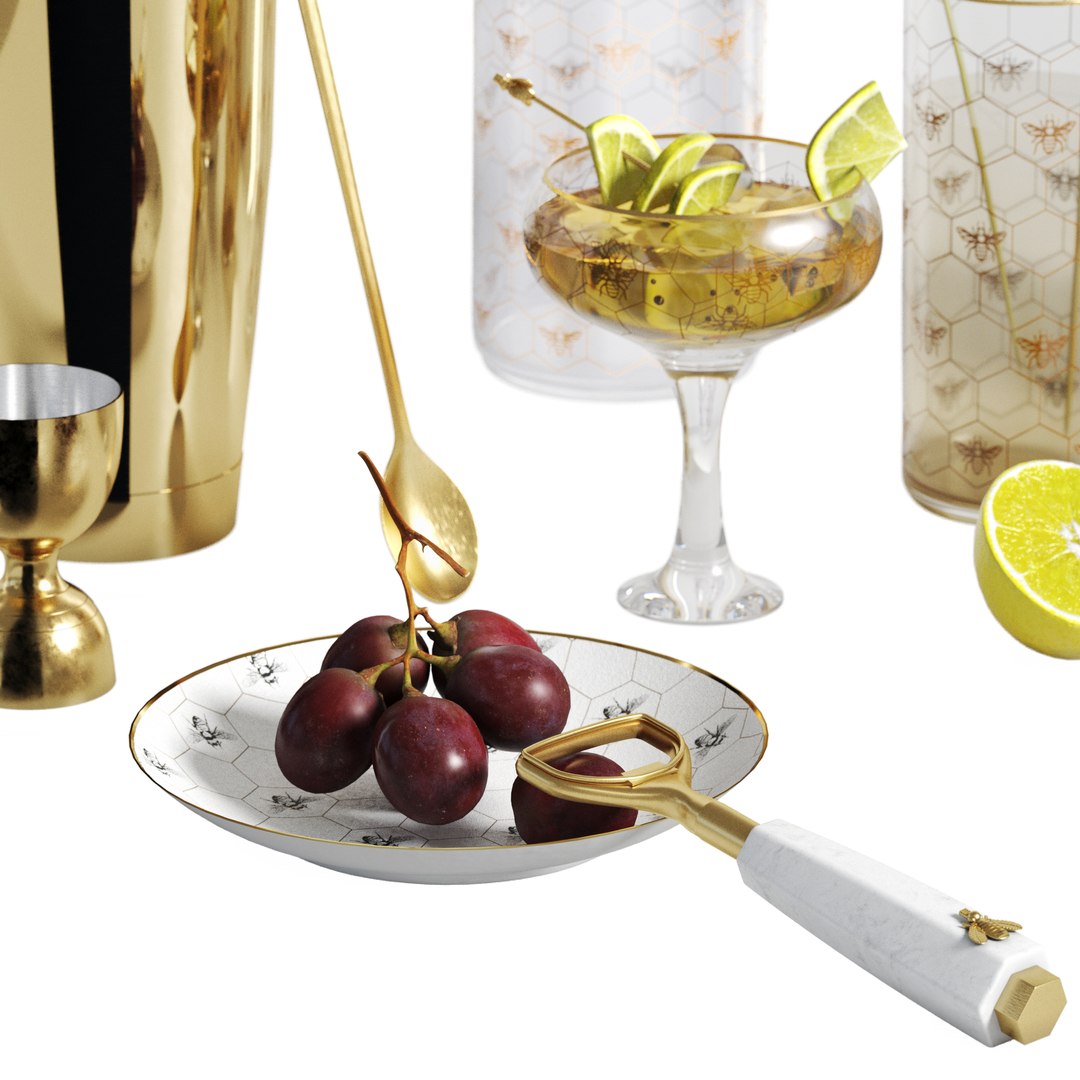 3D Set Kitchen Bar Tools By Williams Sonoma - TurboSquid 2006203