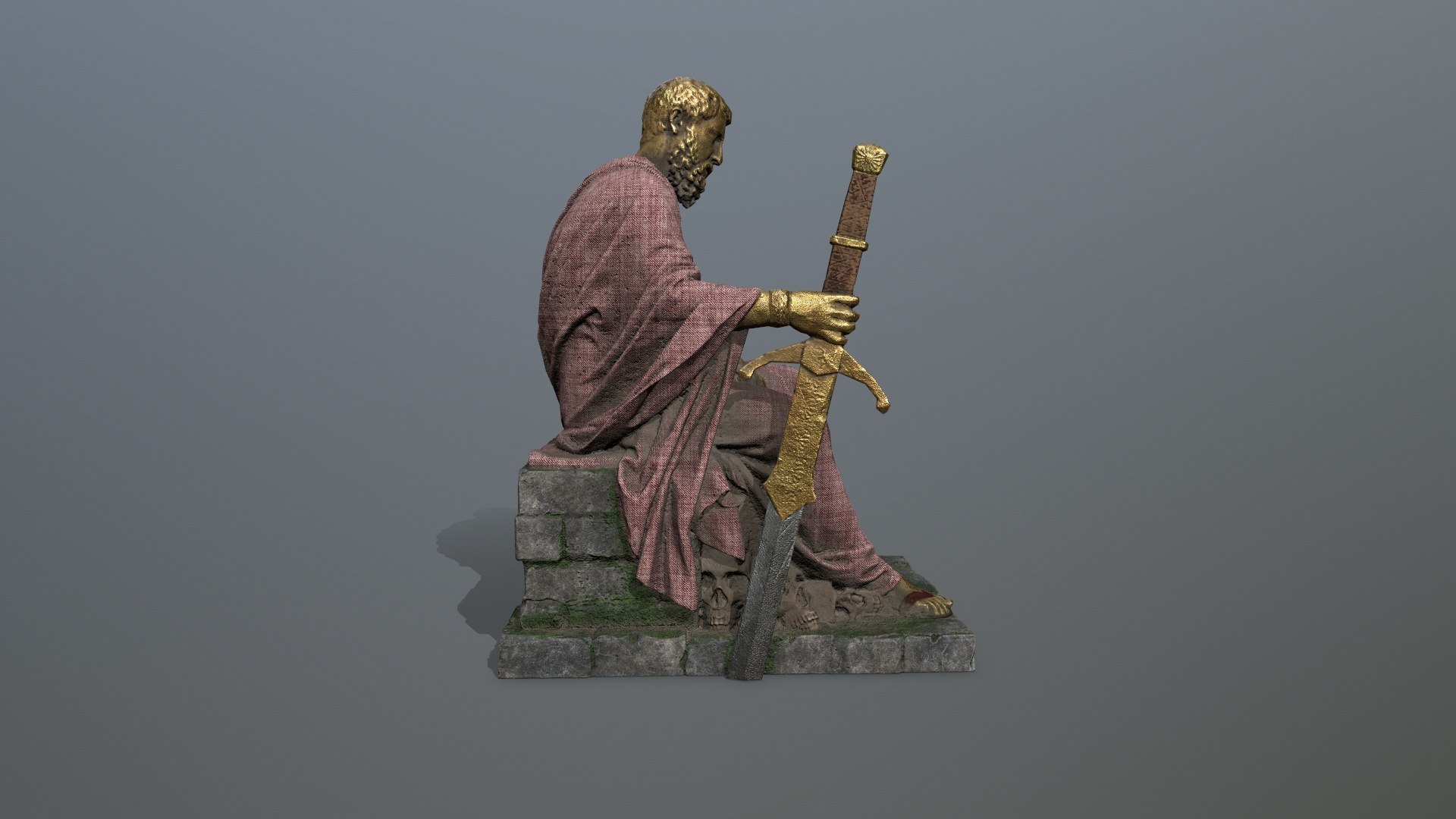 Statue 2 3D Model - TurboSquid 2103043