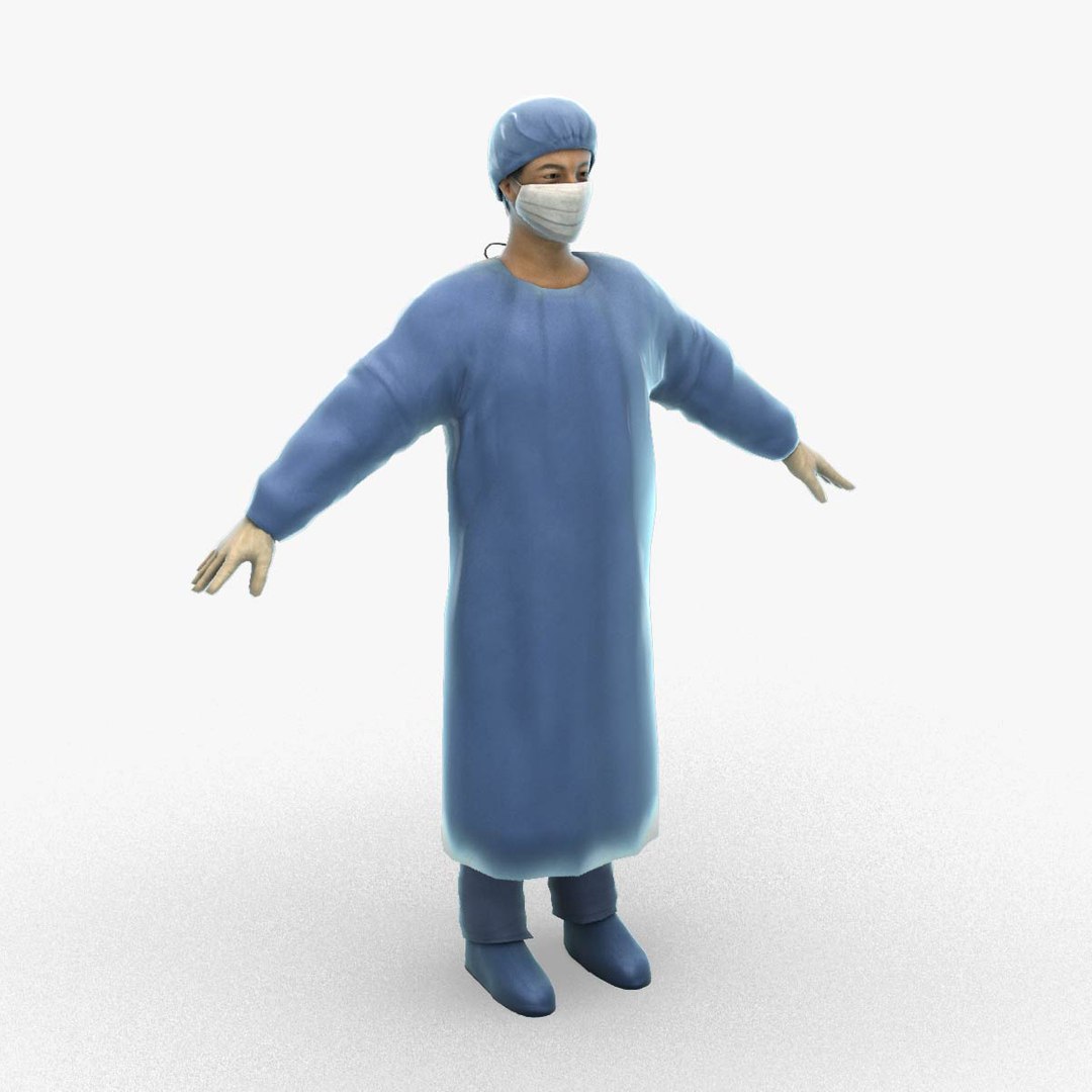 Surgery doctor 0001 3D model - TurboSquid 1602754