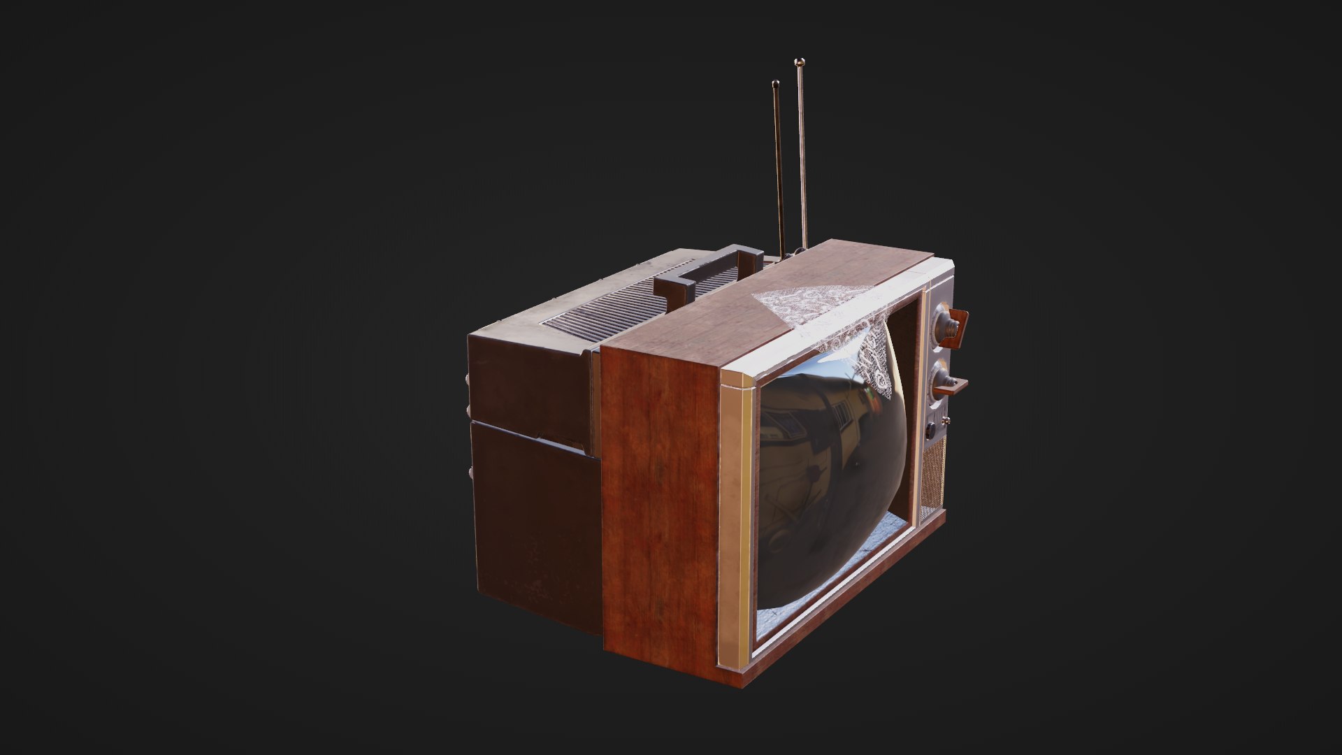 Crt Tv 3D - TurboSquid 2073952