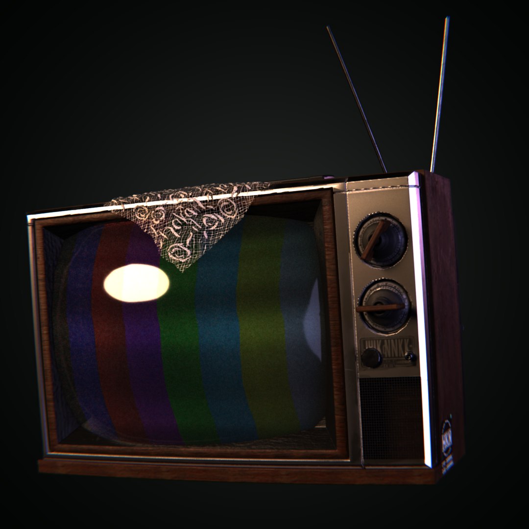 Crt Tv 3D - TurboSquid 2073952