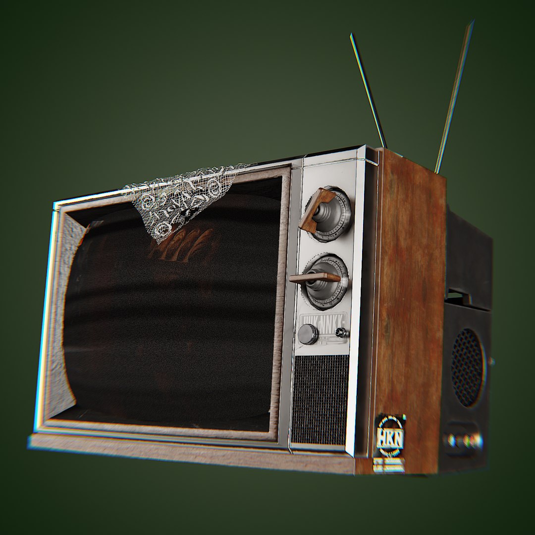 Crt Tv 3D - TurboSquid 2073952