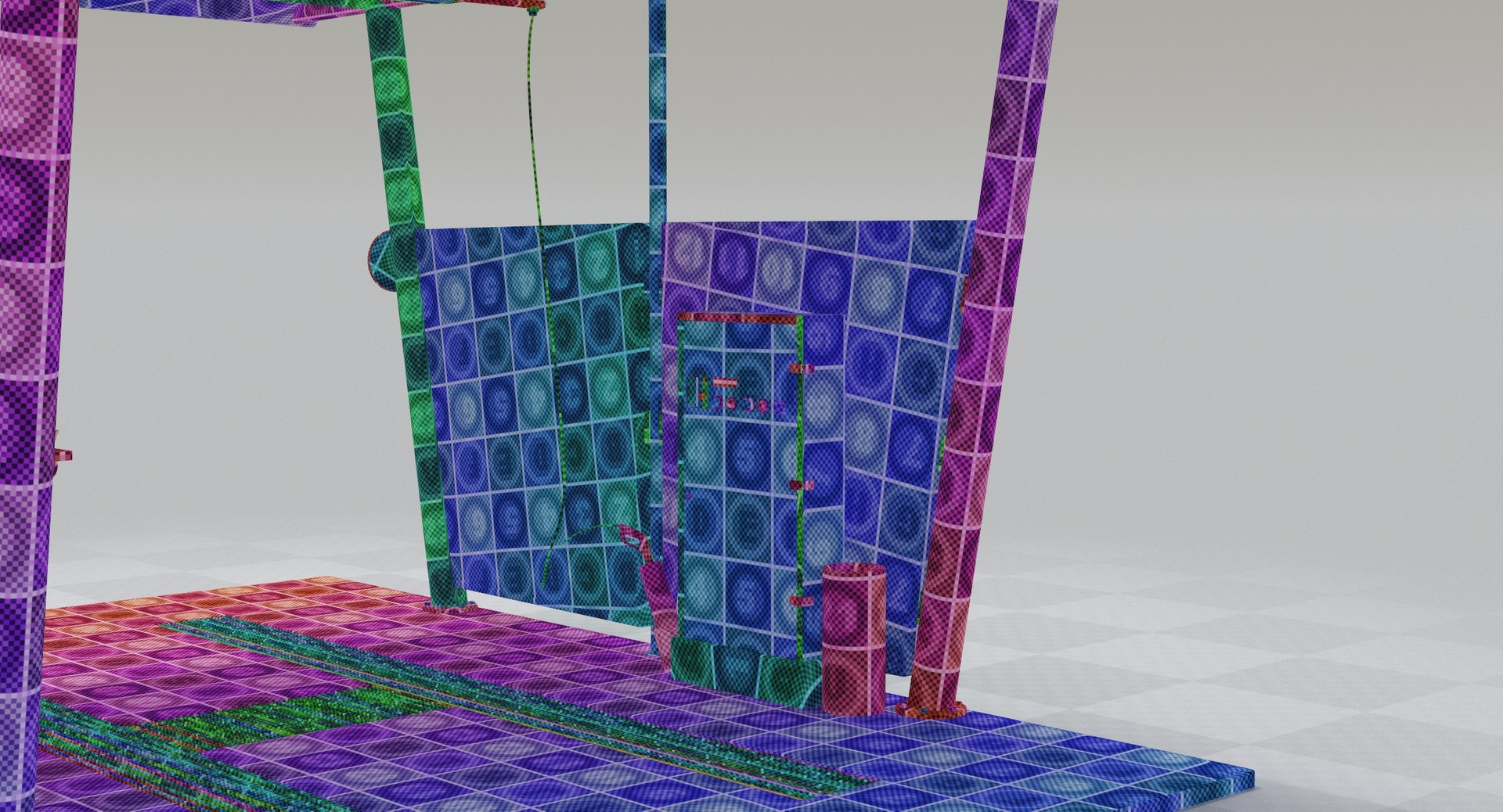 3D car wash - TurboSquid 1444805