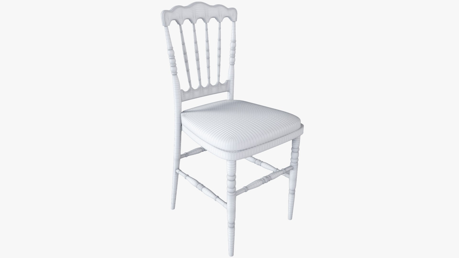 CHAIR NAPOLEON III WHITE 3D - TurboSquid 2103100