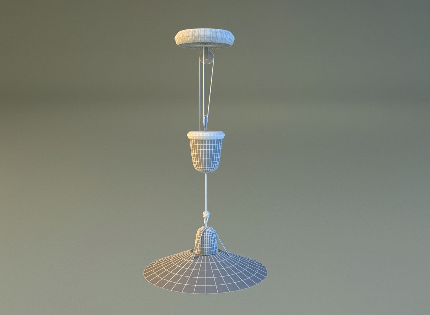 3d lamp model