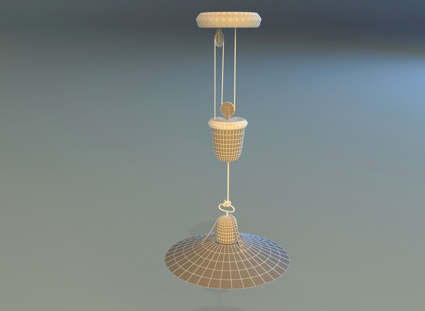 3d lamp model