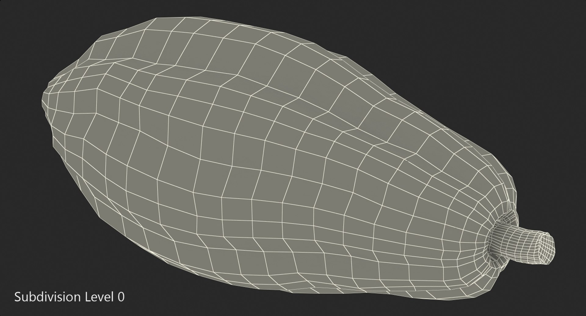 Cocoa Fruit 3D Model - TurboSquid 1373378