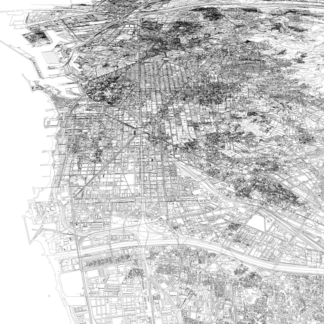 Barcelona Spain - City And Mass Buildings 3D - TurboSquid 2203350