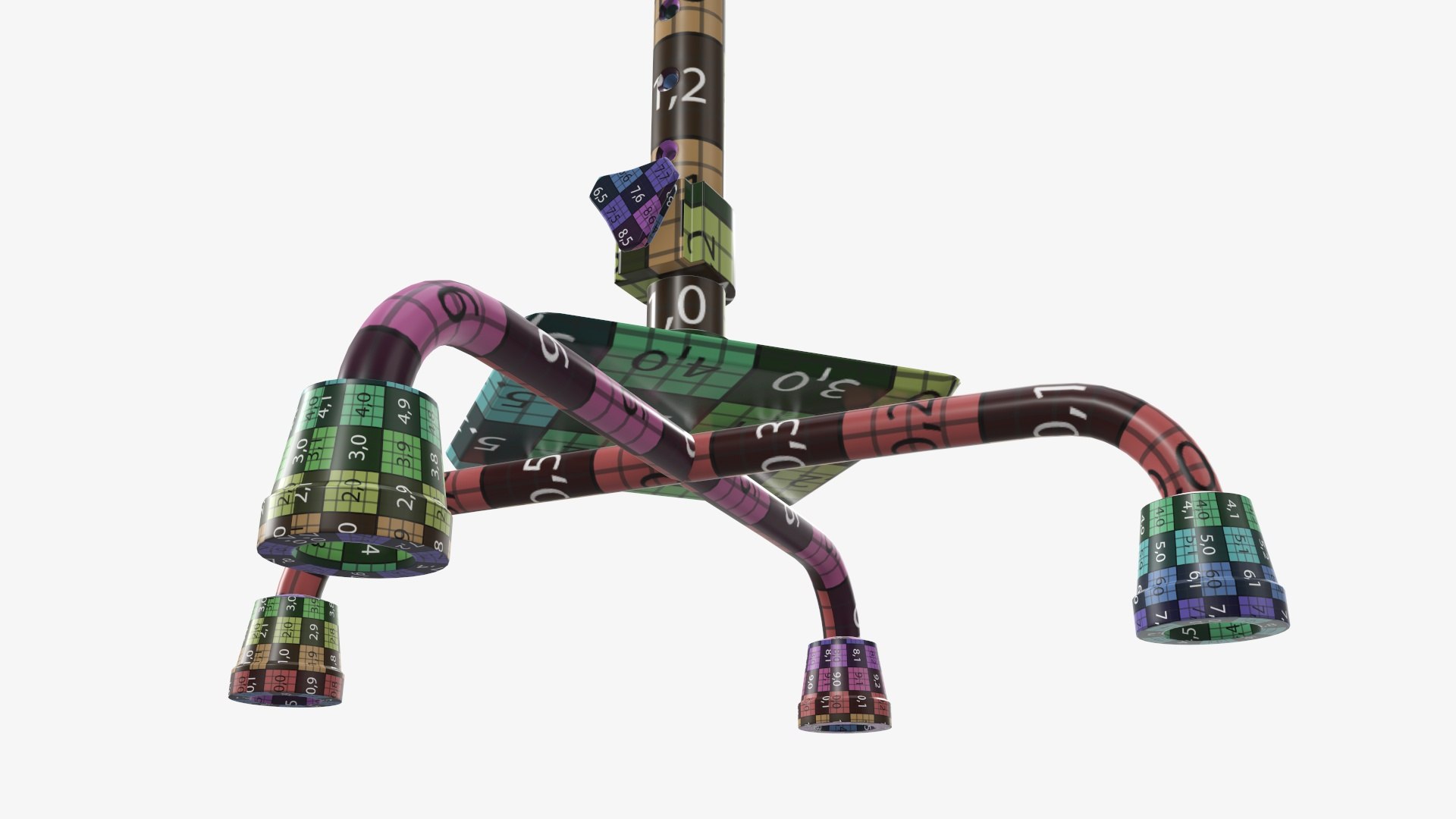 3D Cane Large Quad - TurboSquid 1686148