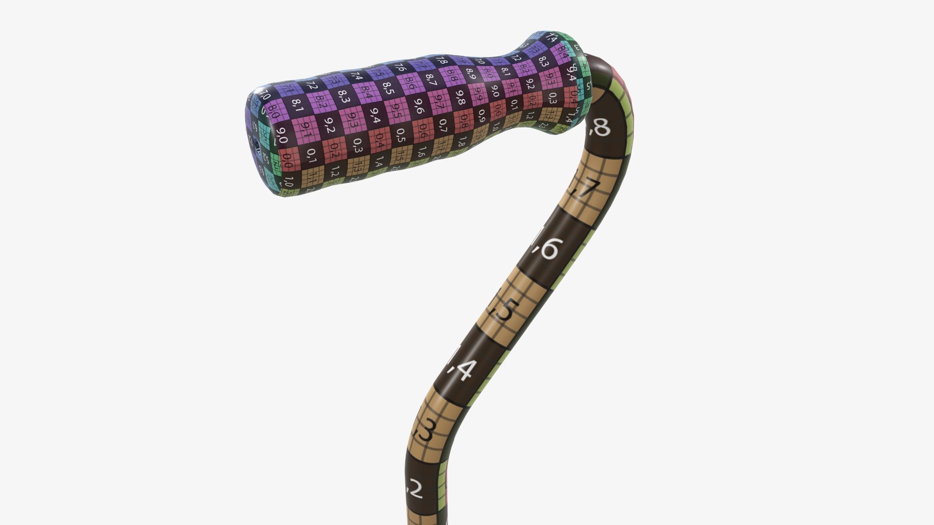 3D Cane Large Quad - TurboSquid 1686148