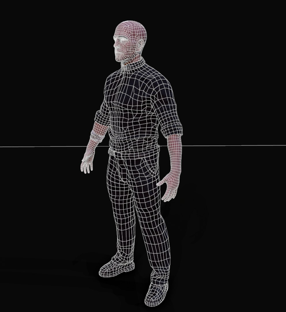 People Priest Character 3D Model - TurboSquid 1624986