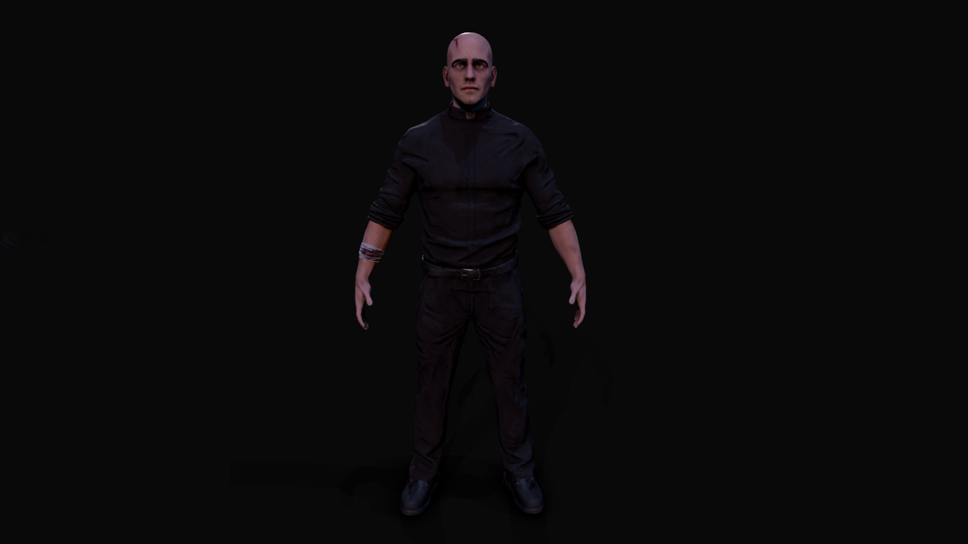 People Priest Character 3D Model - TurboSquid 1624986