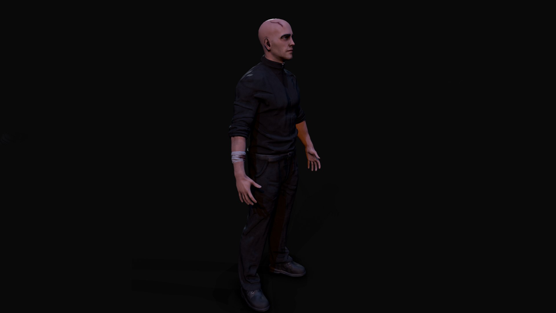 People Priest Character 3D Model - TurboSquid 1624986