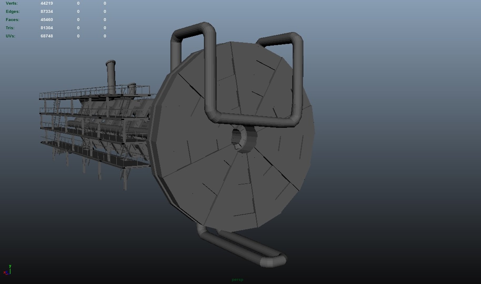 Hadron Collider 3d Model