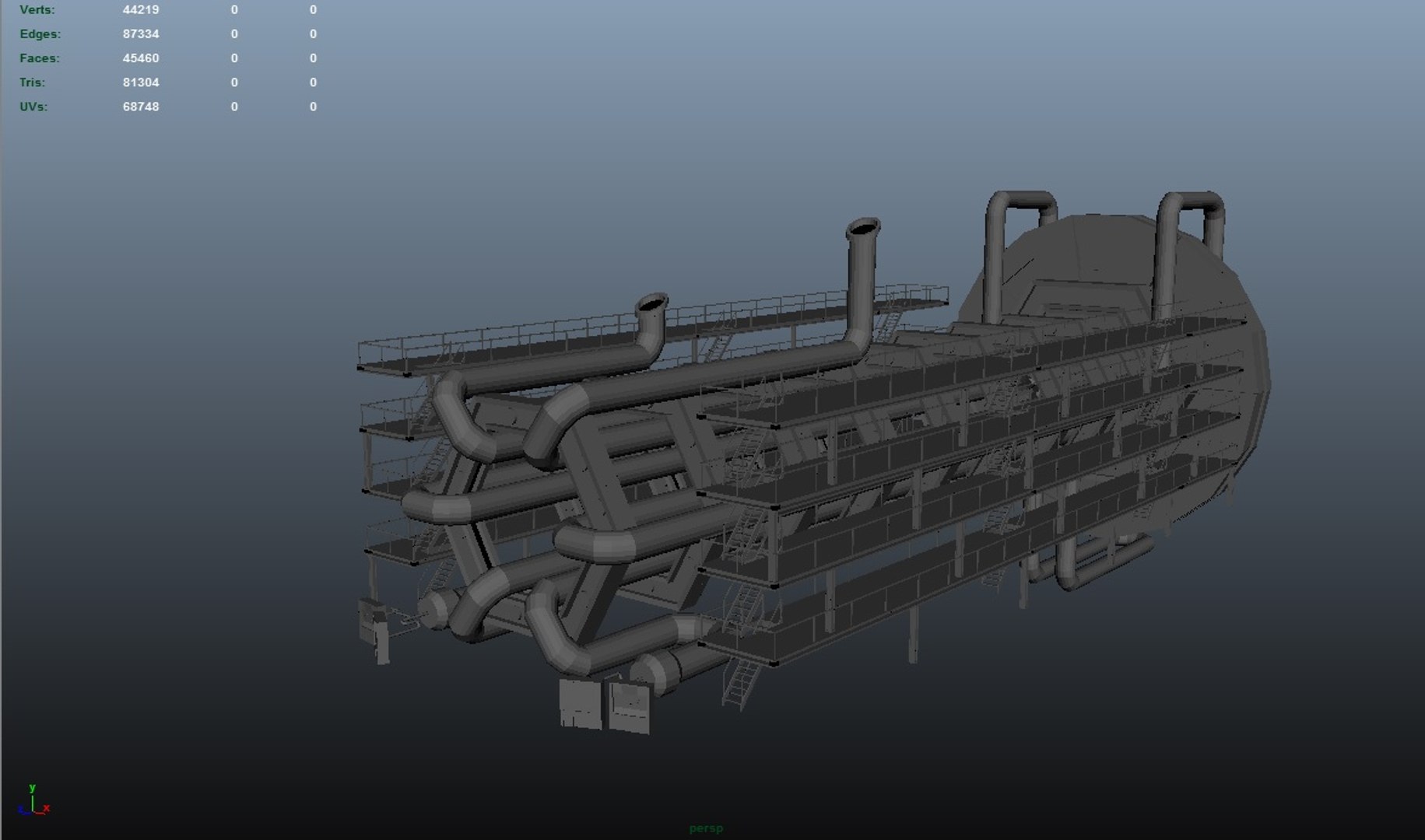 Hadron Collider 3d Model