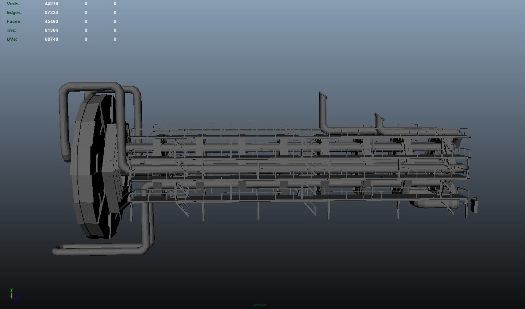 Hadron Collider 3d Model