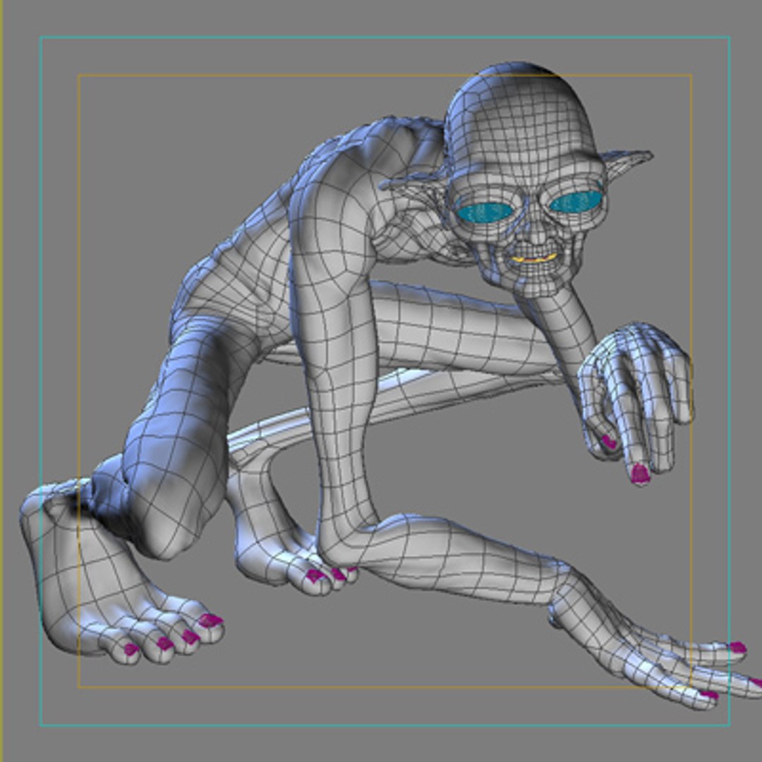 3d Model Troll Character