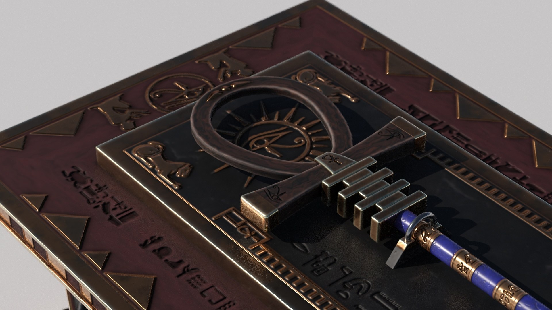 OB 02 Egyptian Necromancer Kit - Sledge Casket 3D model - TurboSquid ...