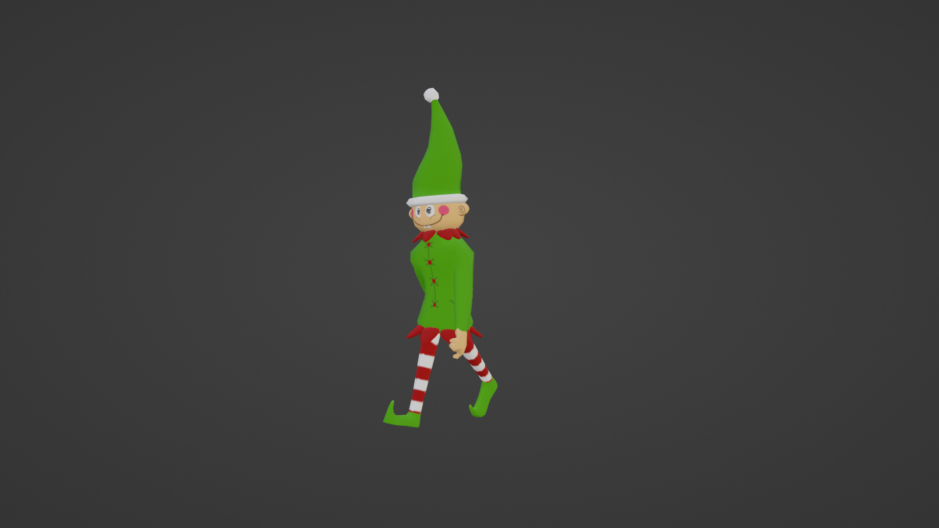 ANIMATED CHRISTMAS ELF READY TO USE 3D Model - TurboSquid 2314933