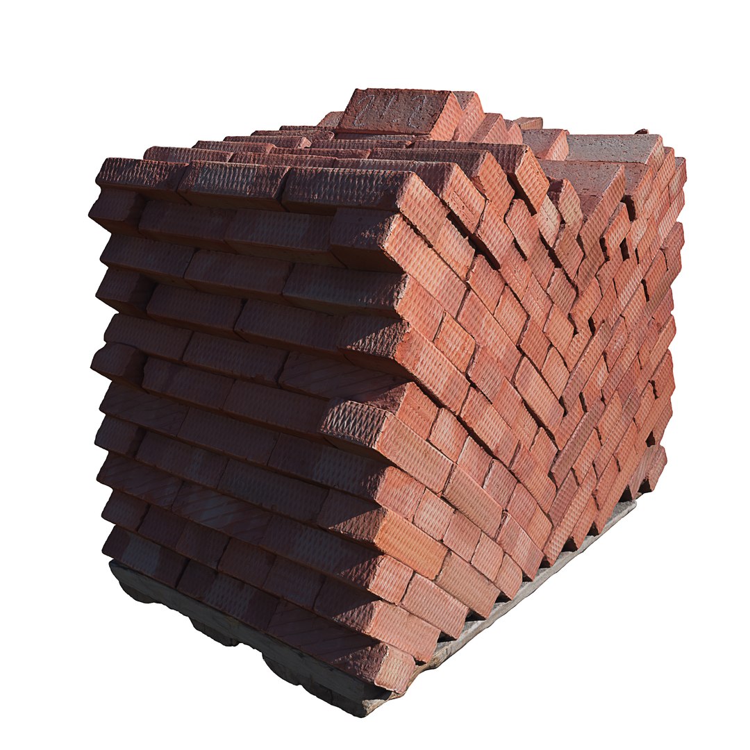 Bricks Scan Retop Model - TurboSquid 1412658