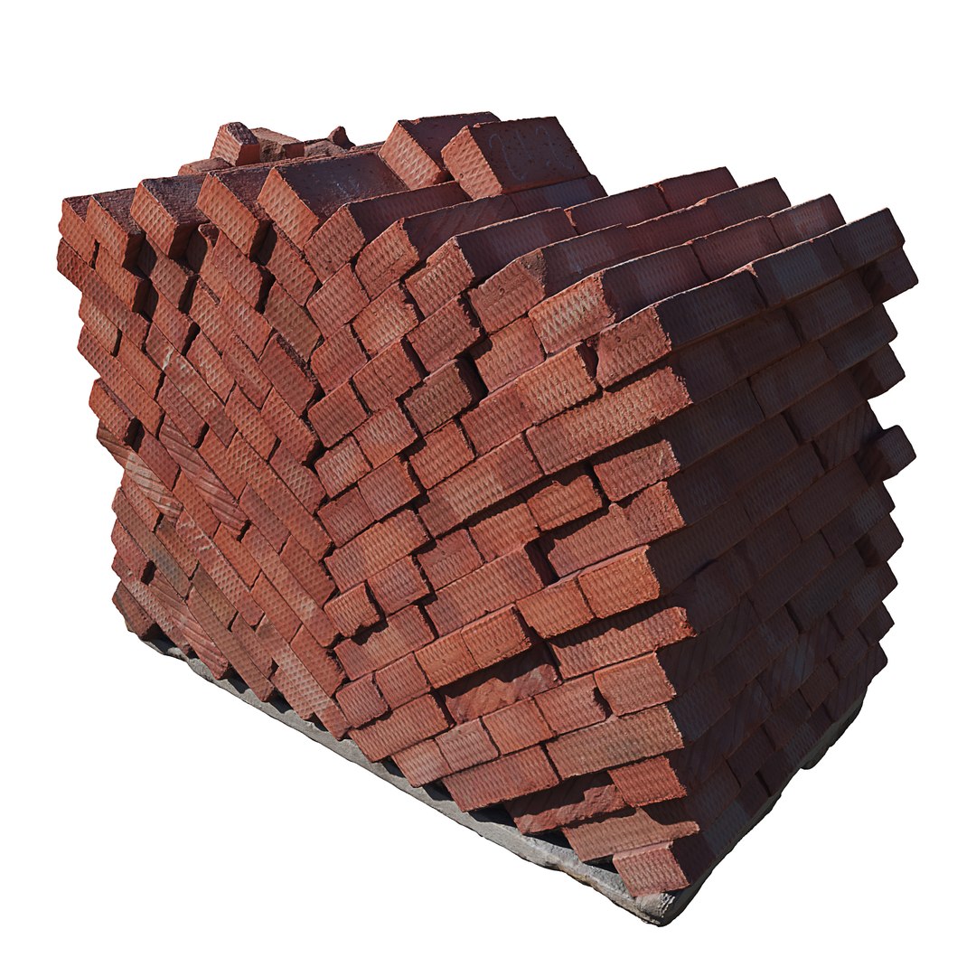 Bricks Scan Retop Model - TurboSquid 1412658