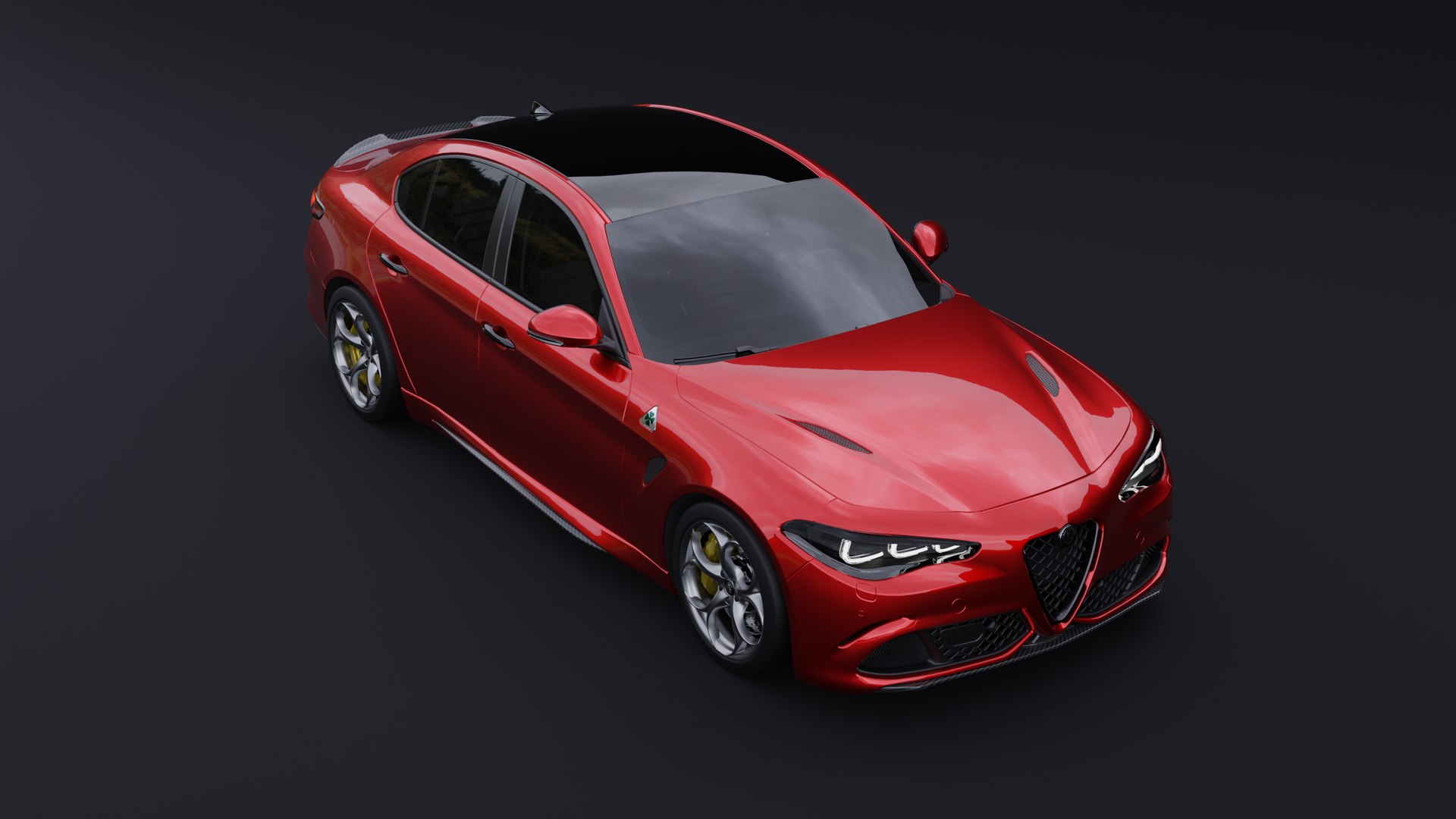 2024 Alfa Romeo Giulia Quadrifoglio 3D Model - TurboSquid 2215285