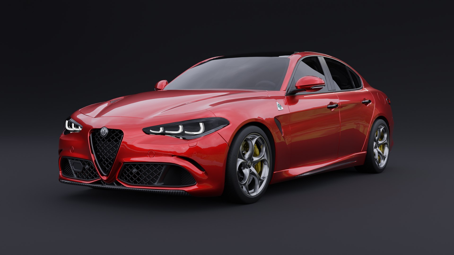 2024 Alfa Romeo Giulia Quadrifoglio 3D Model - TurboSquid 2215285