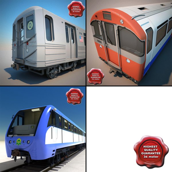 Subway Car 3D Models for Download | TurboSquid