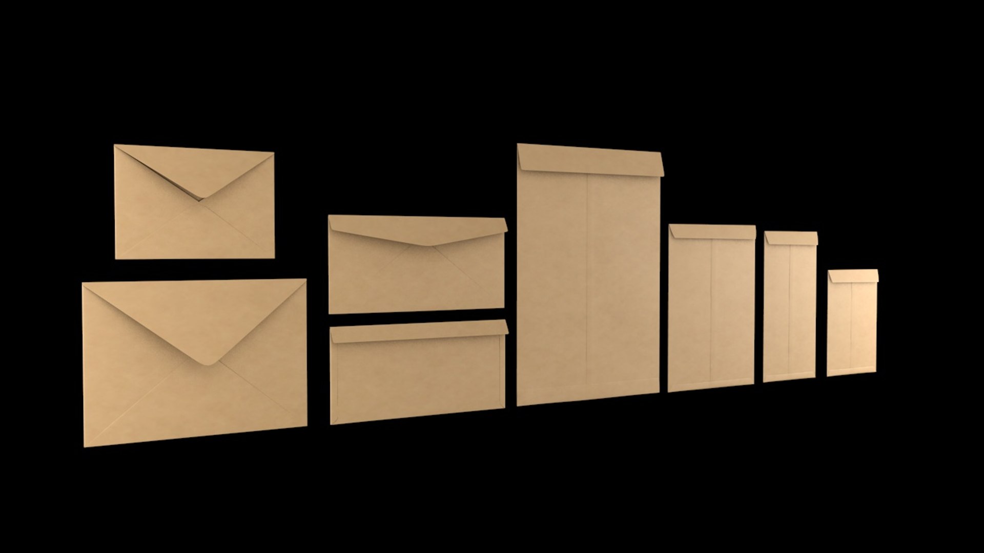Size Envelopes 3D Model - TurboSquid 1317206