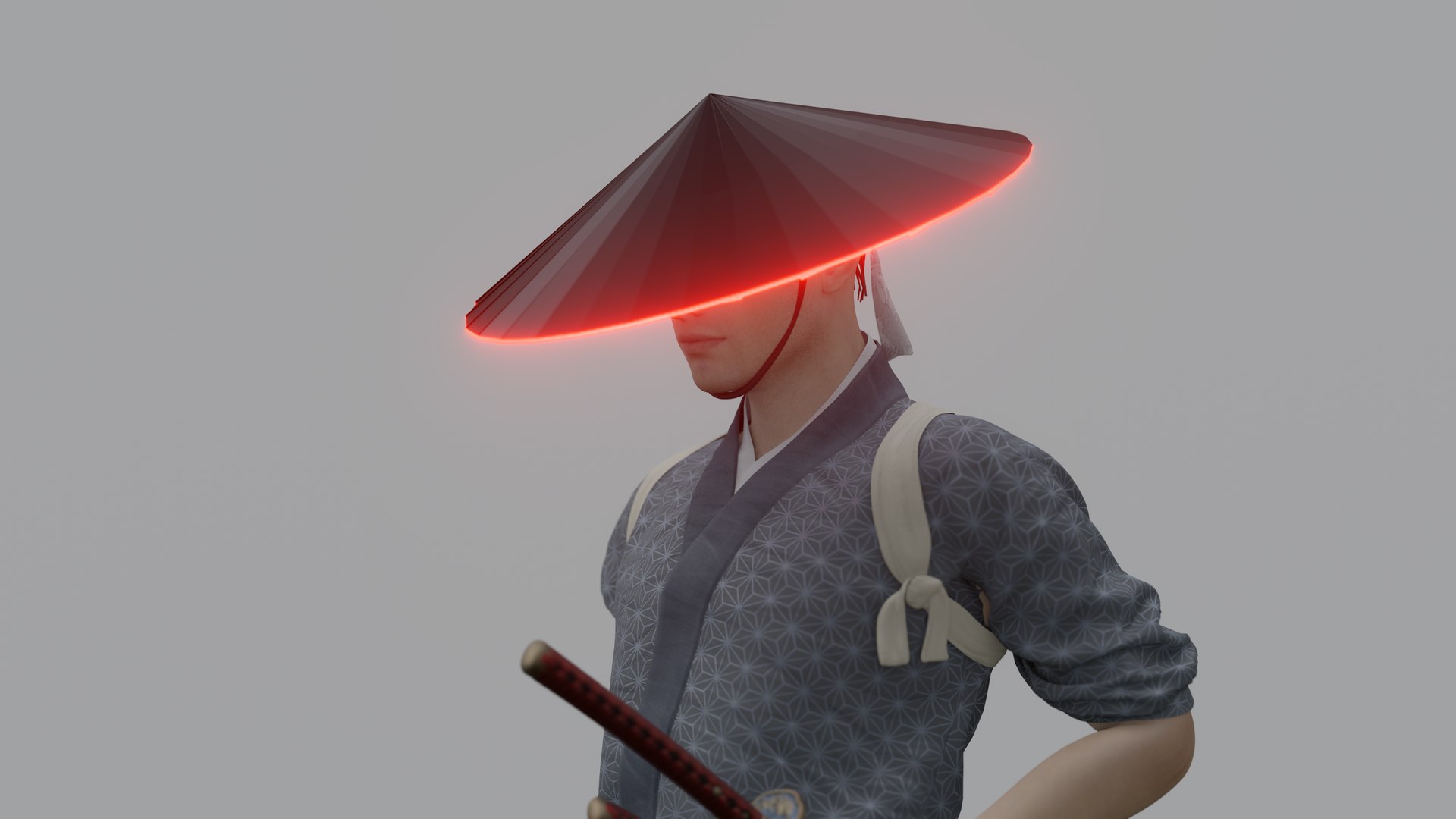 Free 3D Model Japanese Hat Jingasa - TurboSquid 2275873