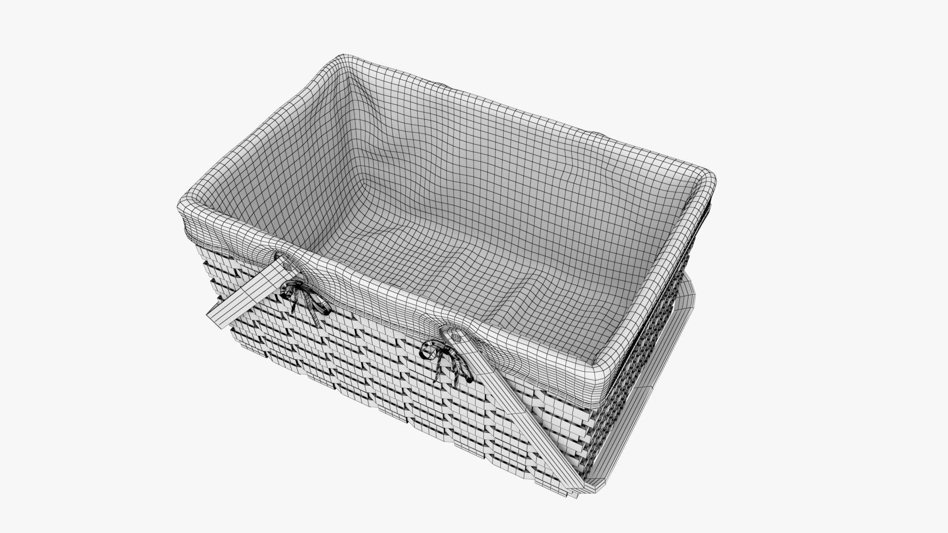 3D Basket Model - TurboSquid 2090032