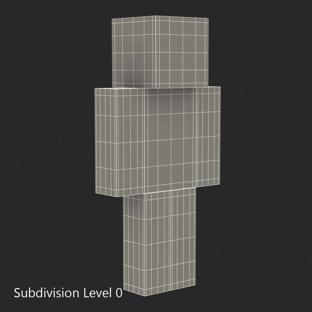 3D Minecraft Zombie Rigged Model - TurboSquid 1499626
