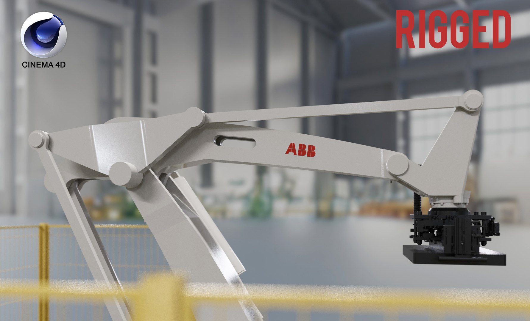 ABB Robot IRB 660 FULLY RIGGED 3D - TurboSquid 2237562