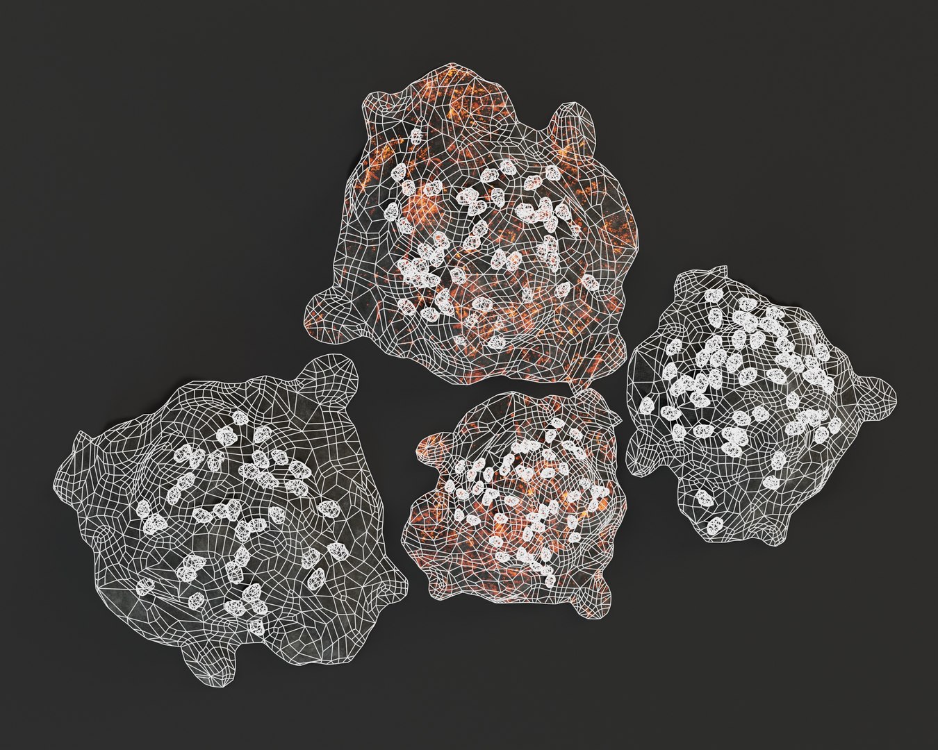 Pile Of Coal 3D Model - TurboSquid 2357155
