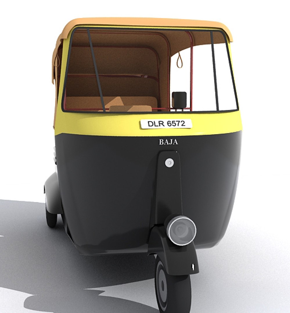 3d Auto Rickshaw Model