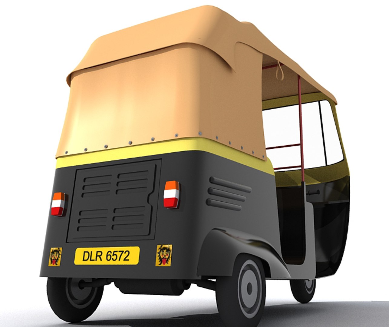 3d Auto Rickshaw Model