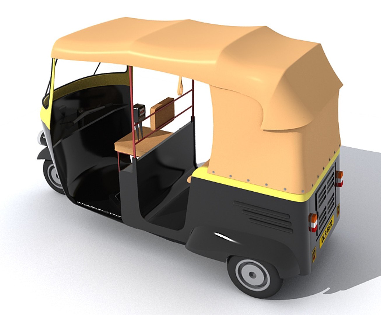 3d Auto Rickshaw Model
