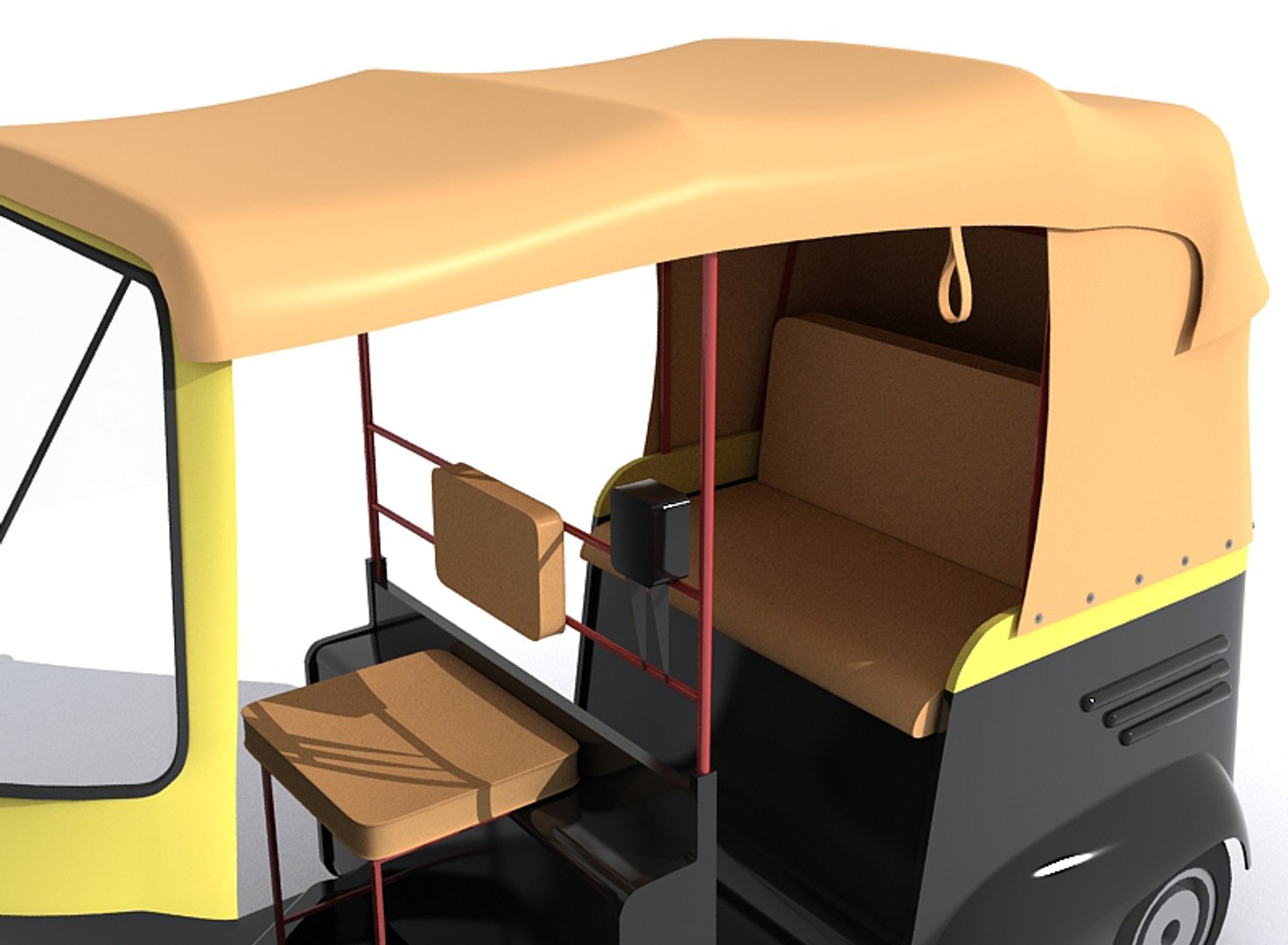 3d Auto Rickshaw Model