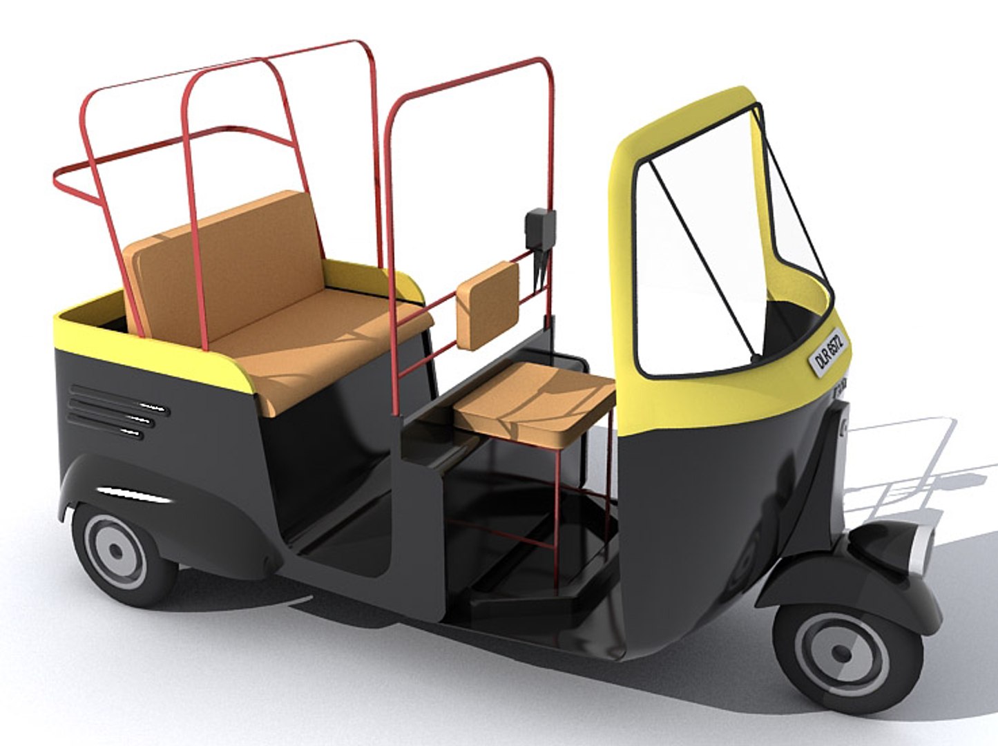 3d Auto Rickshaw Model