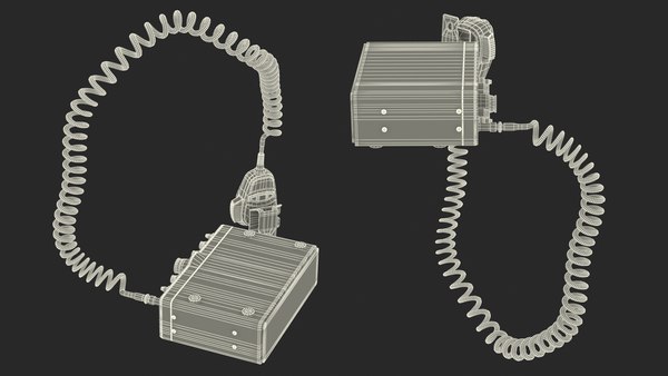 Cobra cb radio 3D model - TurboSquid 1605294