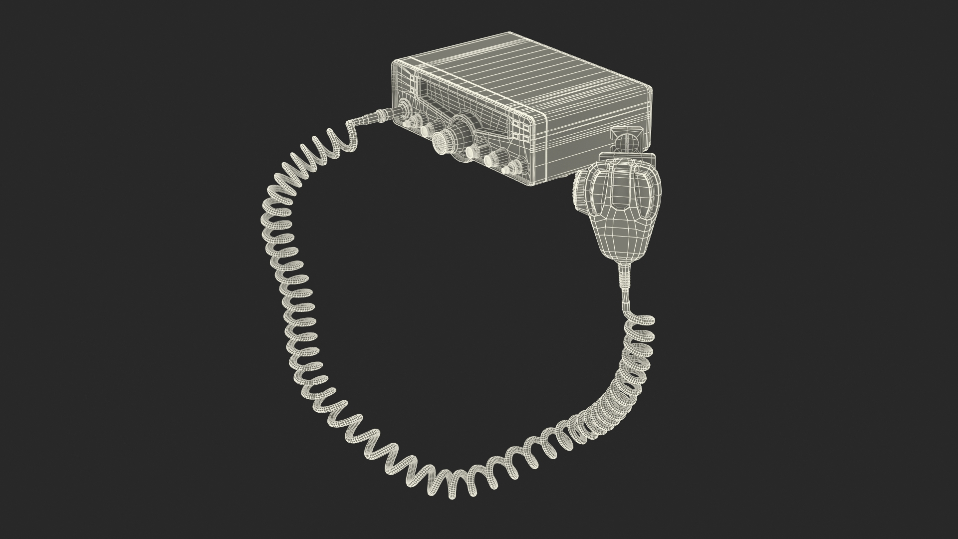 Cobra Cb Radio 3D Model - TurboSquid 1605294