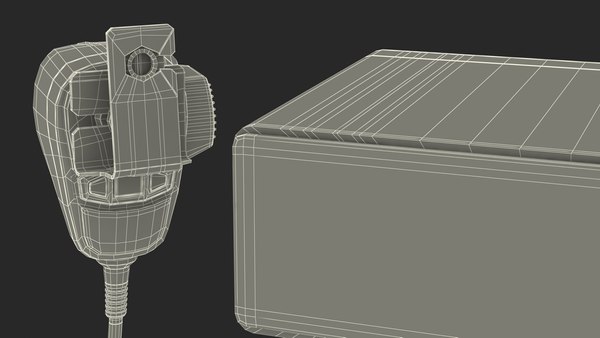 Cobra cb radio 3D model - TurboSquid 1605294