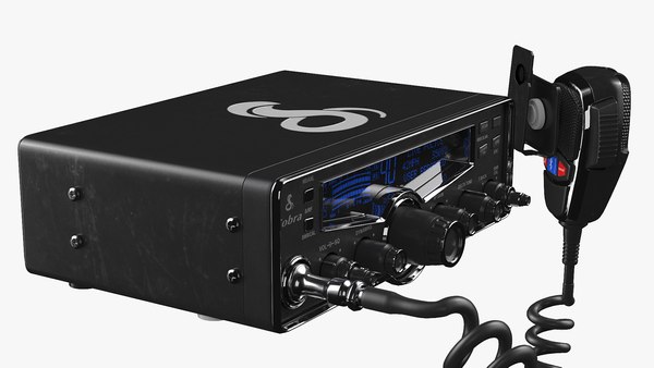 Cobra cb radio 3D model - TurboSquid 1605294