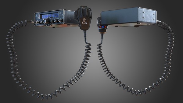 Cobra cb radio 3D model - TurboSquid 1605294