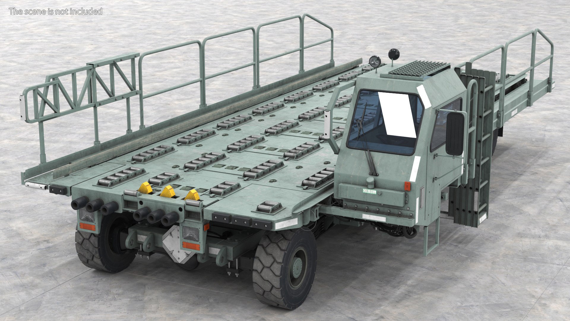 Aircraft 25K Loader Old 3D model - TurboSquid 2025437