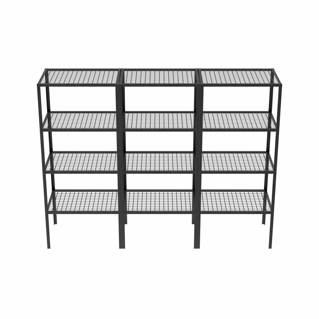 3D Model Metal Warehouse Racks - TurboSquid 2305641