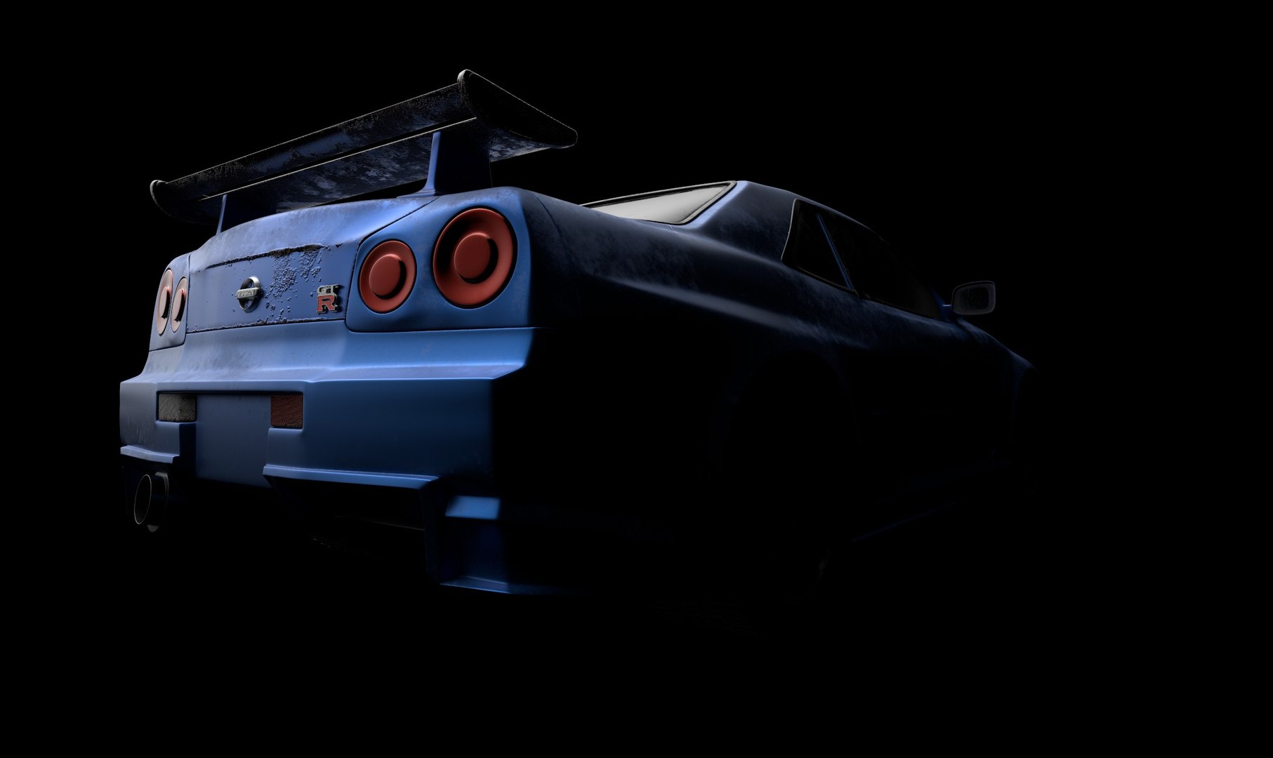Nissan Skyline GT-R R34 3D Model - TurboSquid 1923010