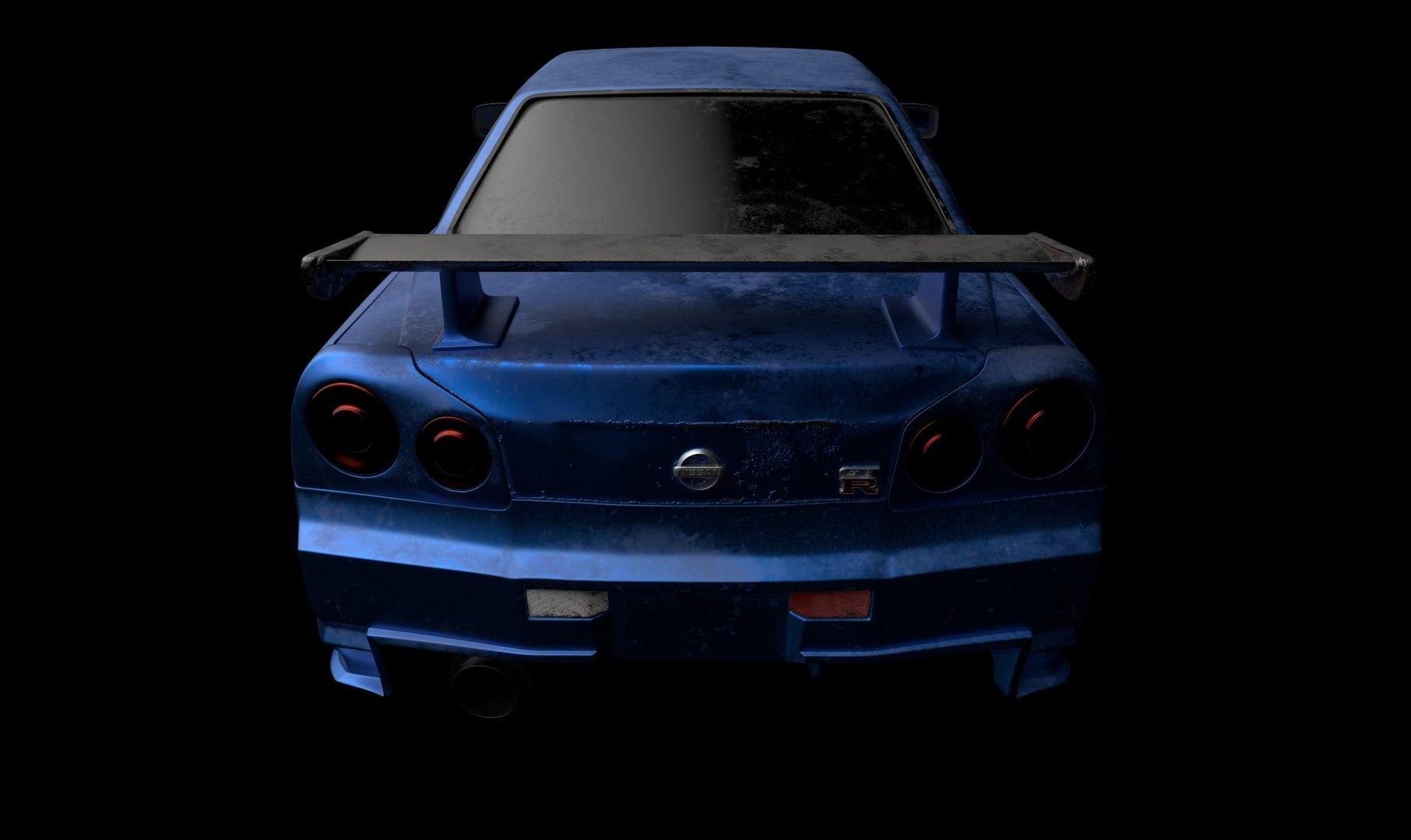 Nissan Skyline GT-R R34 3D Model - TurboSquid 1923010