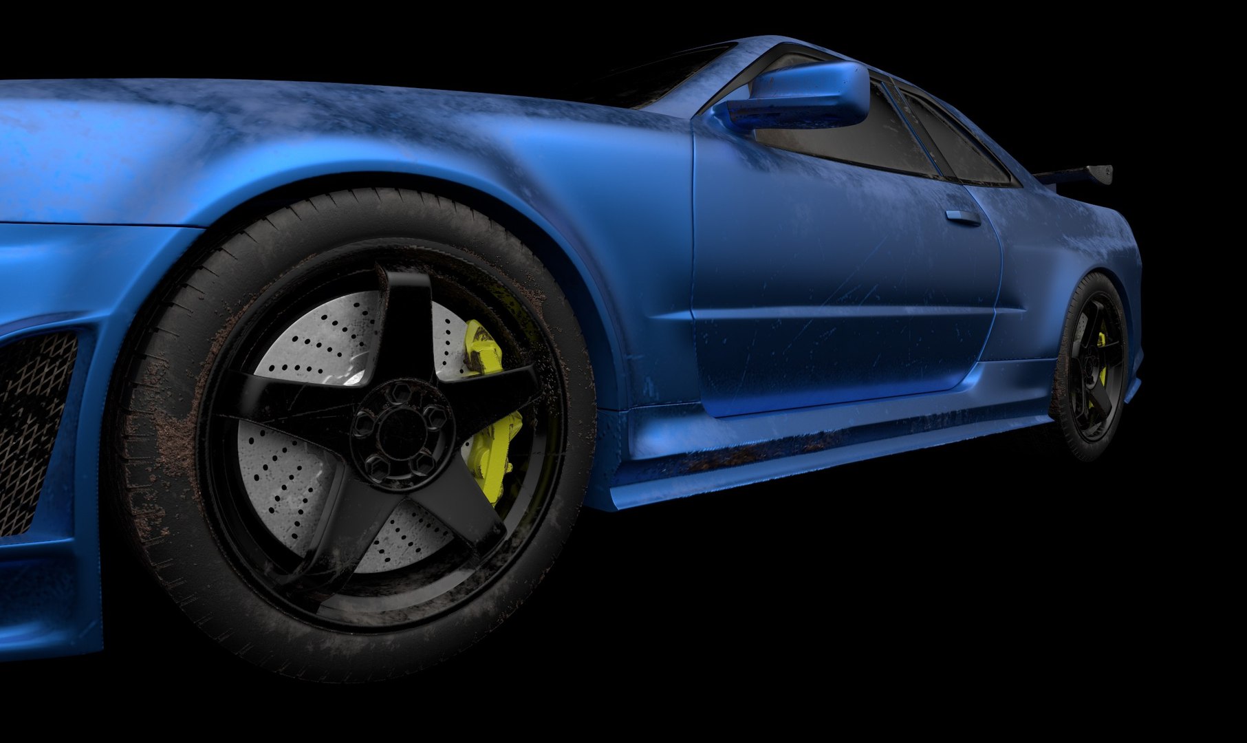 Nissan Skyline GT-R R34 3D Model - TurboSquid 1923010