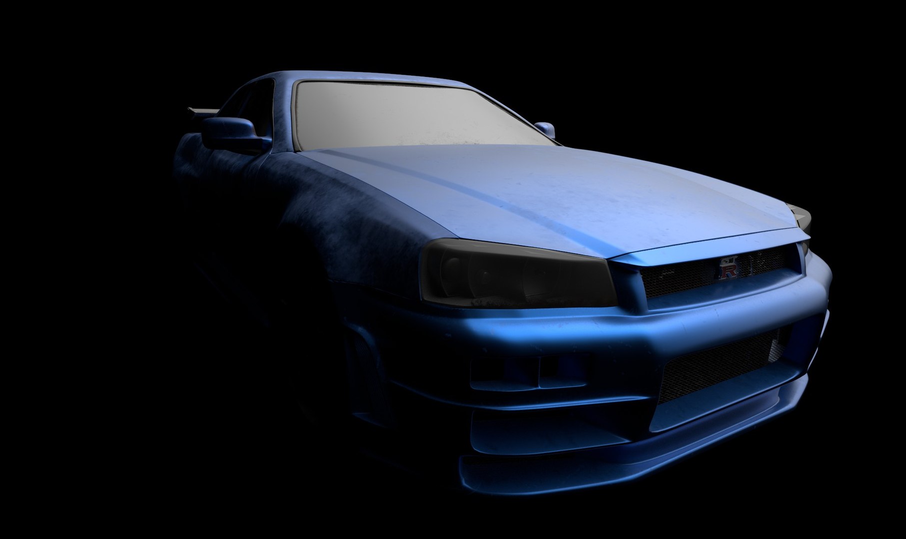 Nissan Skyline GT-R R34 3D Model - TurboSquid 1923010